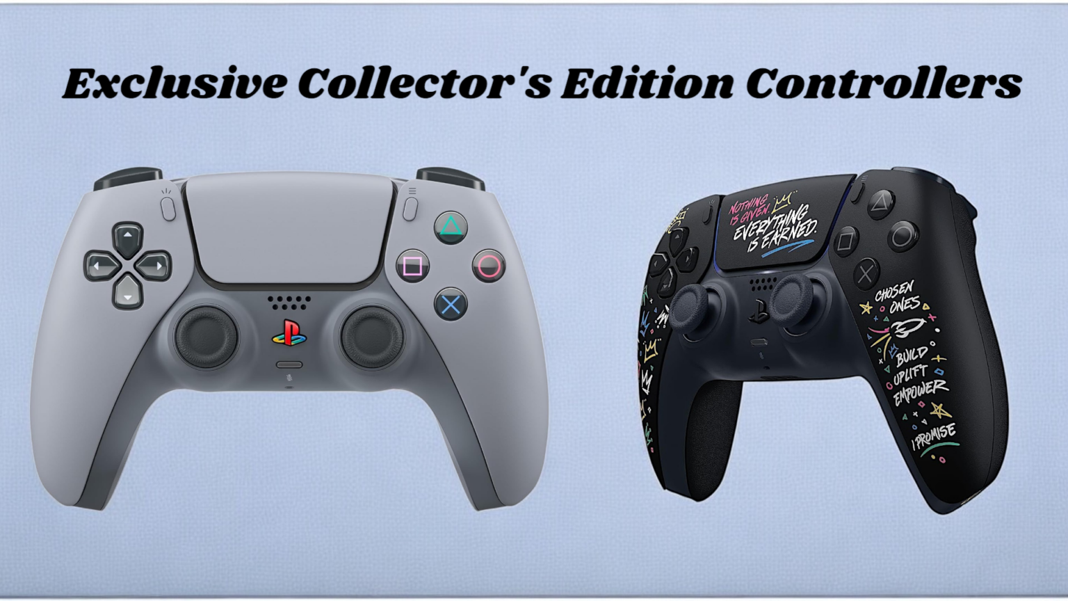 Exclusive Sony Controllers for PlayStation 5 – Limited Editions and ...